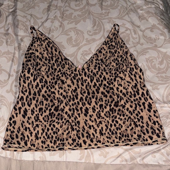 SKIMS | Tops | Skims Leopard Print Camisole | Poshmark